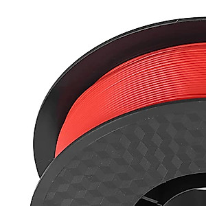 3D Printer Consumable, 1kg PLA Filament Smokeless Anti Clogging for Printing(Red)