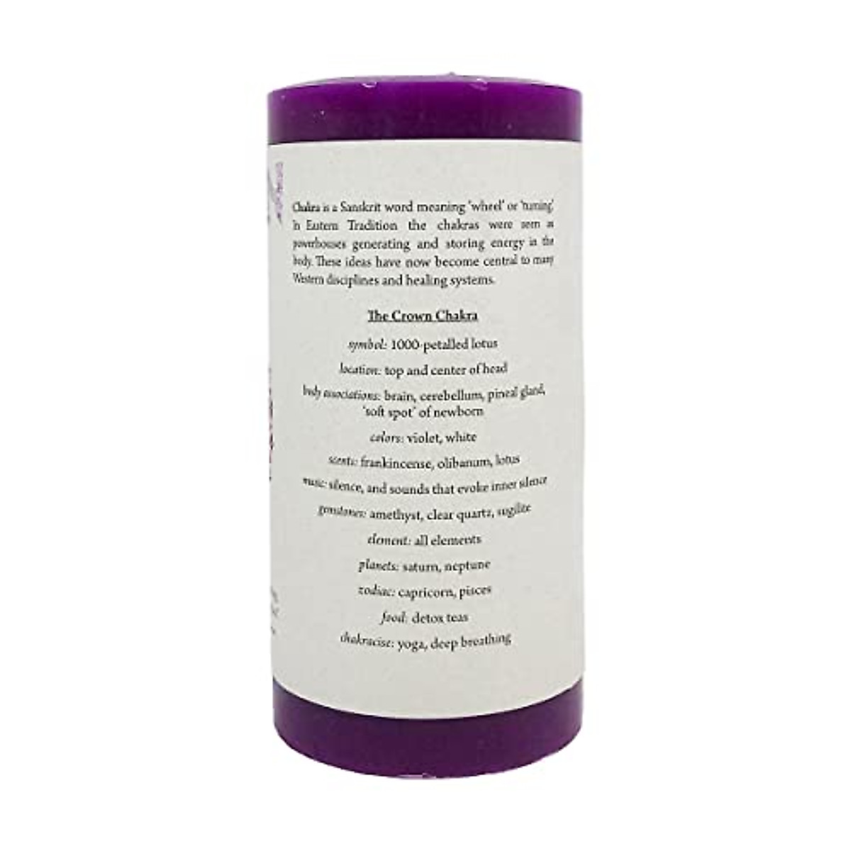 CRYSTAL JOURNEY Candle Pillar Crown, 1 EA