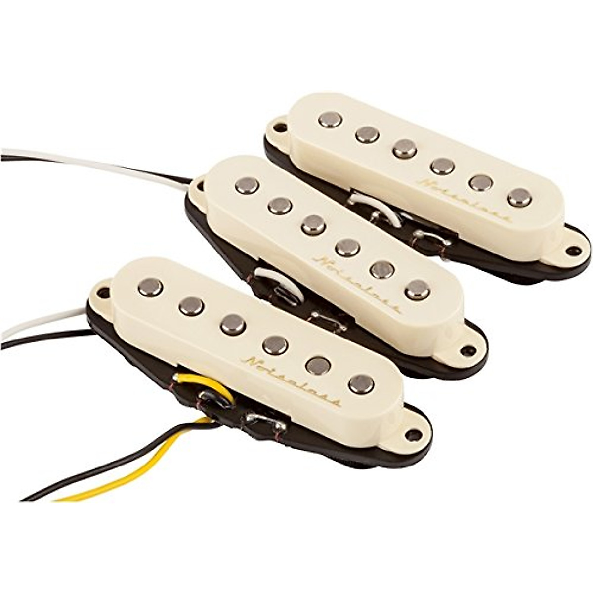 Fender Vintage Noiseless Stratocaster Pickups Set White, 3 Pickups