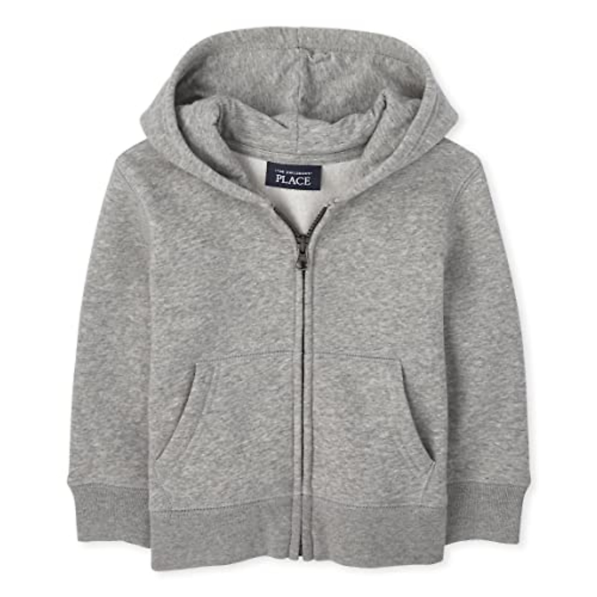 The Children's Place baby boys Gym Hoodie School Uniform Pullover Sweater, Smoke, 4T US