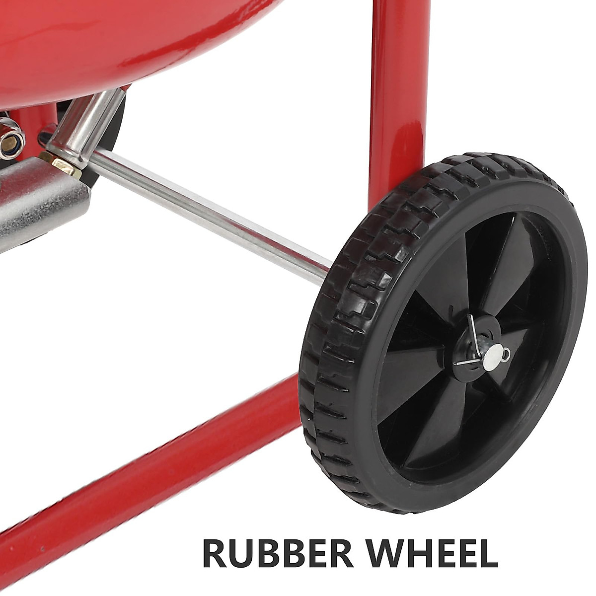 GAOMON Sand Blaster 20 Gallon, Portable Air Sandblaster 125PSI, High Pressure Air Sandblaster with 6" Wheels, Rust Removal and Special Surface Treatment of Material