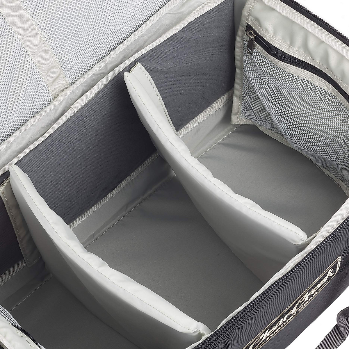 Clear Creek Water Dog Boat Gear Bag for Fishing Tackle Storage with Velcro Dividers for Customize Tackle Box Organization, Waterproof Bottom and Pull Out Rain Cover