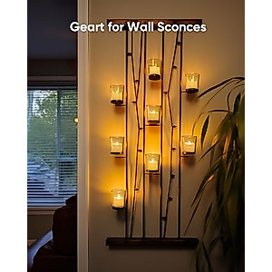 Homemory 24Pack Flameless LED Votive Candles, 200+Hour Long Lasting Electric Fake Candles, Battery Operated Tealights in Warm White for Christmas, Wedding Decor (Ivory Base, Batteries Included)