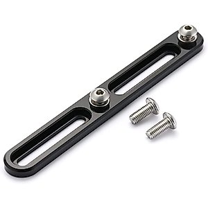 Cestbon Bike Bottle Cage Adapter Bicycle B-RAD Mounting Base Adjustable Bottle Mount Alt Position Cage Bracket (2 Slot)