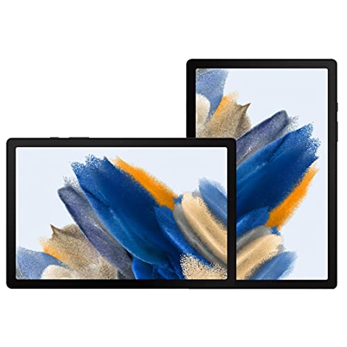 SAMSUNG Galaxy Tab A8 2022 WiFi 10.5 inch 7040 mAh 8MP SM-X200 International Version Dual Camera (w/Fast Car Charger Bundle) (Silver, 32GB+3GB)