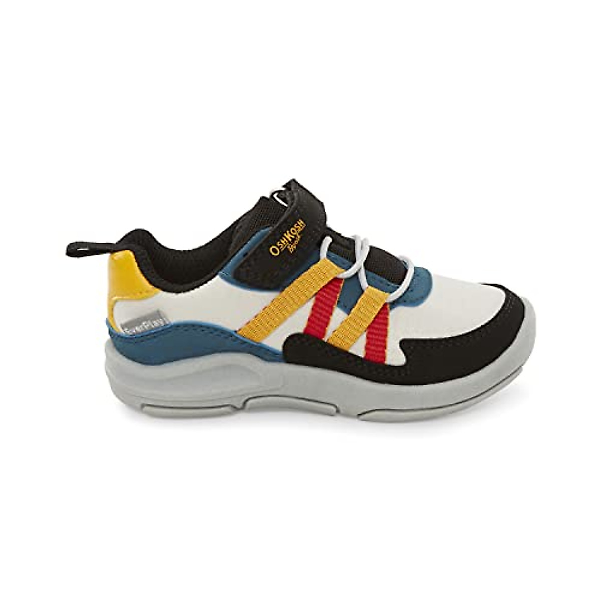 OshKosh B'Gosh Boy's Sevvy Sneaker, Multi, 4 Toddler