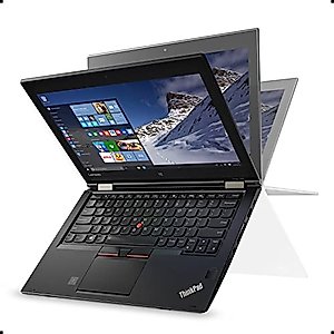 Lenovo Thinkpad Yoga 260 Convertible Laptop / 12.5 inch IPS FHD Touchscreen (1920x1080), Intel Core i5-6300U, 256GB SSD, 8GB DDR4 Memory, Windows 10 Professional 64-bit - Webcam - Black (Renewed)