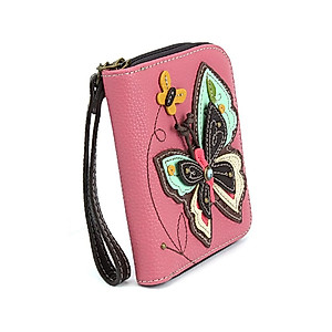 Chala Butterfly Zip-Around Wristlet Wallet - Butterfly Collectors