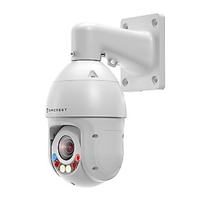 Amcrest 4MP AI PTZ POE IP Camera Pan Tilt Zoom (Optical 25x Motorized Zoom) Speed Dome, Human/Vehicle Detection, F1.6, 1/2.8" Sensor, 4MP@30fps, 328ft Night Vision, IP4M-1063EW-AI-V2