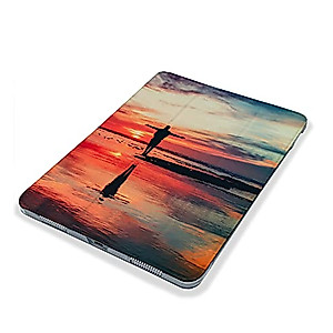 Cute Ocean Clouds Sky case Compatible with iPad Mini Air Pro 7.9 8.3 9.7 10.2 10.9 11 12.9 inch Pattern Cover New 2022 2021 Trifold Stand 3 4 5 6 7 8 9 Generation 324 (10.2" 7/8/9 gen)
