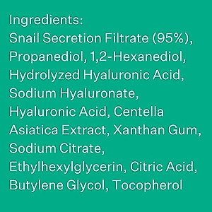 Peach Slices | Snail Rescue Blemish Busting Toner | 95% Snail Mucin | Pore Cleaner | Hydrates & Balances | Korean Skin Care | CICA | Hyaluronic Acid | Non-Comedogenic | Cruelty-Free | 4.05 oz