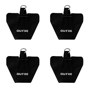 OUTXE Universal Phone Tether Tab Without Adhesive, 4 Pack Phone Lanyard Replacement Part for Phone Strap (4 PCS)