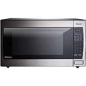 Panasonic 2.2 Cu. Ft. 1250W Genius Sensor Countertop/Built-in Microwave Oven with Inverter Technology