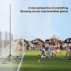 Gltire 20 feet /240 inches Heavy Duty Light Frame Camera Sports Tripod Air Cushion, Metal Light Frame Camera Sports Photography, Lighting, Photography Studio Camera Universal-Joint stabilizer...