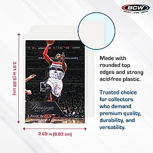 BCW Standard Card Dividers | 3 Packs of Trading Card Divider Cards (30 Dividers Total) | Card Dividers for Storage Boxes | Plastic Dividers for Trading Card Storage with Write-On Tabs