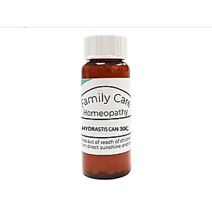 Hydrastis Can (Canadensis) 30C, 200 Pellets (Pillules), Family Care Homeopathy