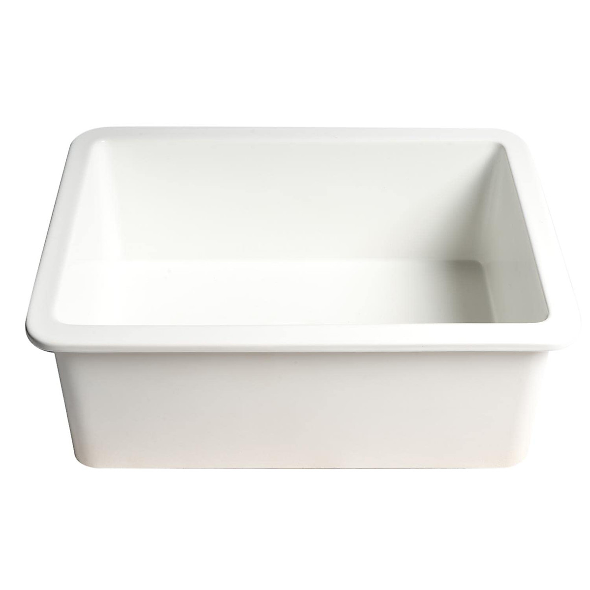 ALFI brand ABF2718UD-W Kitchen Sink, White