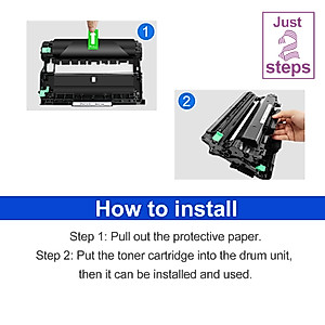 Compatible Drum Unit Replacement for Brother DR-730 DR730 DR760 DR 760 with Long Life OPC (1 Pack Drum Unit ONLY, NOT Toner)