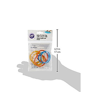 Wilton Fondant 20-Inch Rolling Pin Guide Rings
