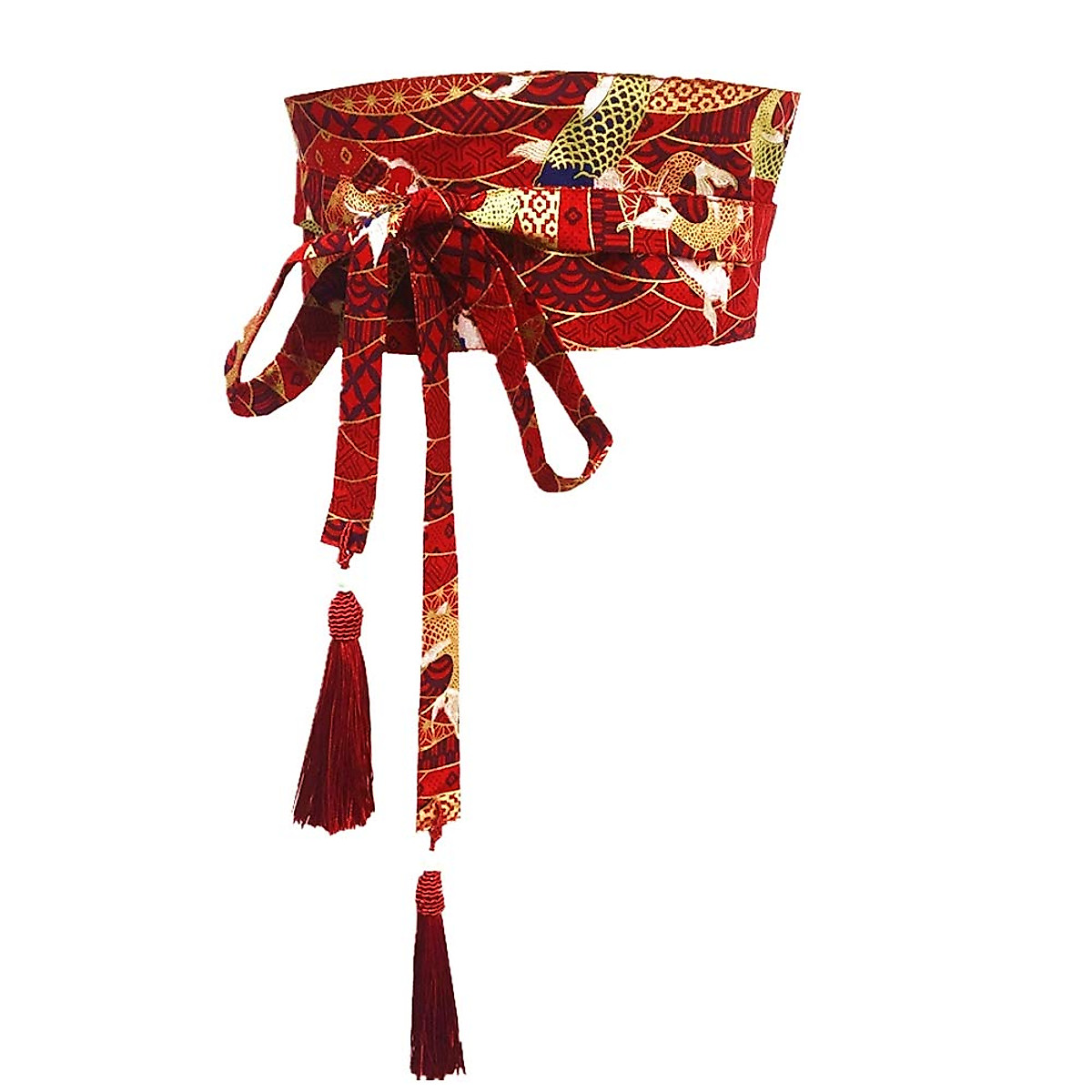 Japanese Yukata Kimono OBI with Tassel Belt Harajuku Waistband-V9