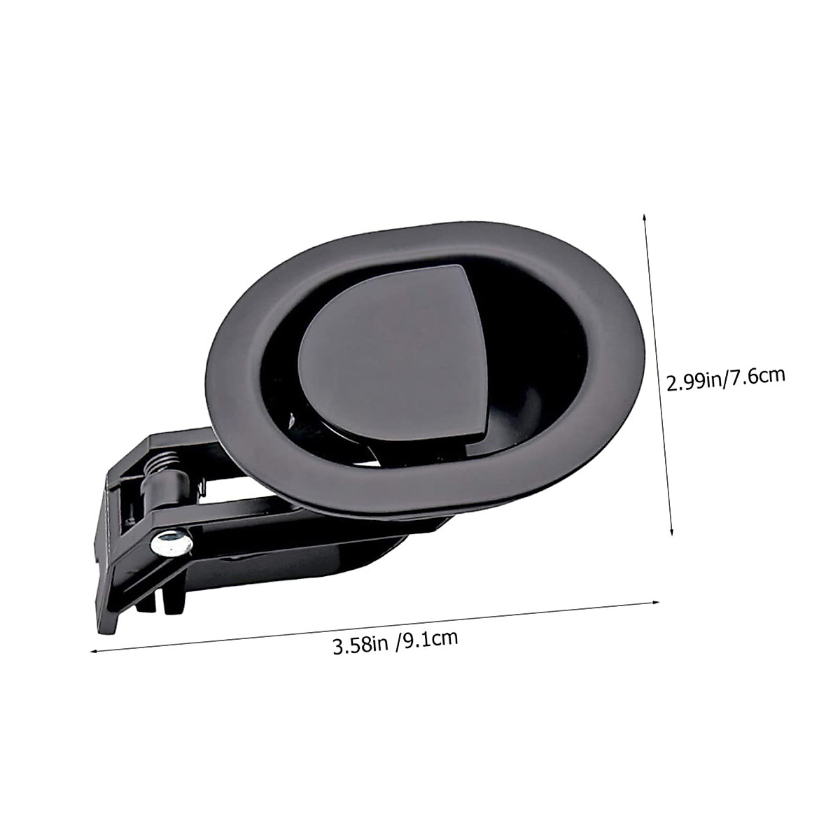 GRIRIW 1 Set Recliner Handle Replacement Sofa Chair Black Recliner Chair Lazy Sofa Handle Lever Handles Universal Chair Pull Handle Black Chairs Couch Boy Handle Buckle Plastic