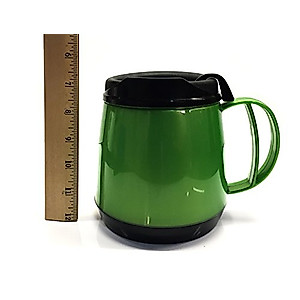 ThermoServ Foam Insulated Wide Body Mug, 20-Ounce, Harvest Green