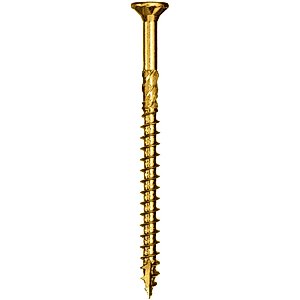 GRK 772691011398 Fasteners 01139 R4#10 x 3-1/2" Screws 300CT, 10", Gold, 300 Count