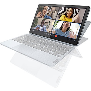 Lenovo - IdeaPad Duet 3 Chromebook - 11.0" (2000x1200) Touch 2-in-1 Tablet - Snapdragon 7cG2-4G RAM - 128G eMMC - with Keyboard - Misty Blue