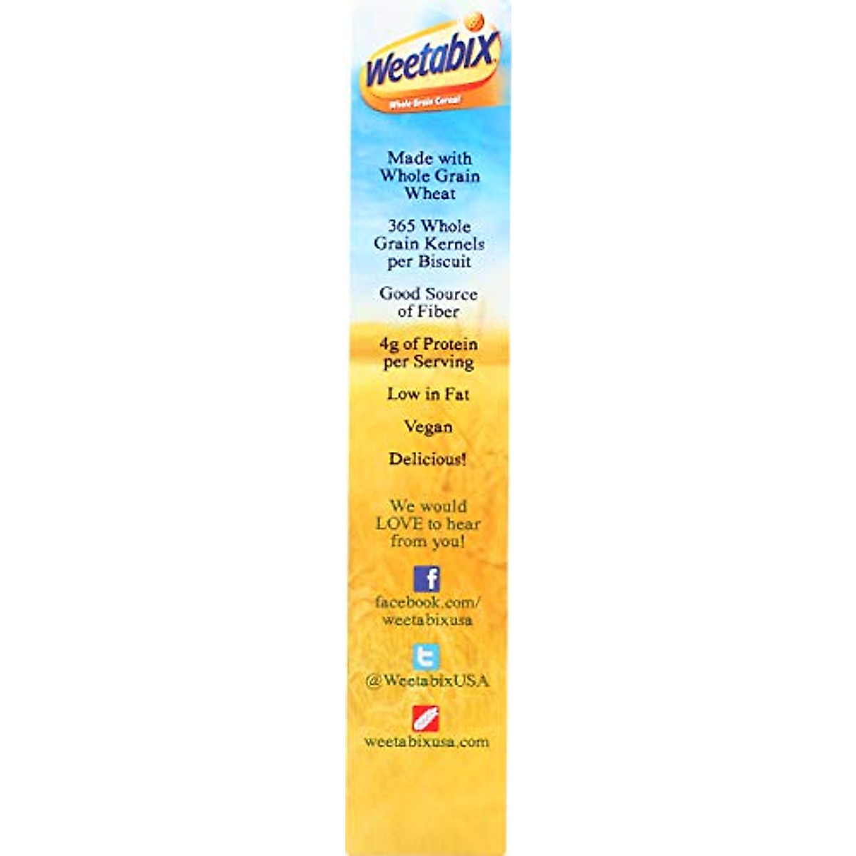 Weetabix Whole Grain Cereal Biscuits, Non-GMO Project Verified, Heart Healthy, Kosher, Vegan, 14 Oz Box