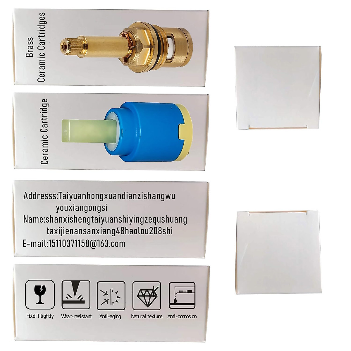 35mm Faucet Valve Replacement Tap Cartridge Ceramic Disc Cartridge For Single Handle Kitchen Basin Bathroom Faucet Parts