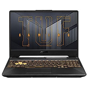 ASUS TUF Gaming F15 Gaming Laptop, 15.6” 144Hz FHD IPS-Type Display, Intel Core i5-11400H Processor, GeForce RTX 3050 Ti, 16GB DDR4 RAM, 512GB PCIe SSD, Wi-Fi 6, Windows 11 Home, FX506HEB-RS53