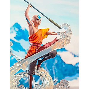 Diamond Select Toys Avatar Gallery: Aang PVC Figure, Multicolor, 11 inches