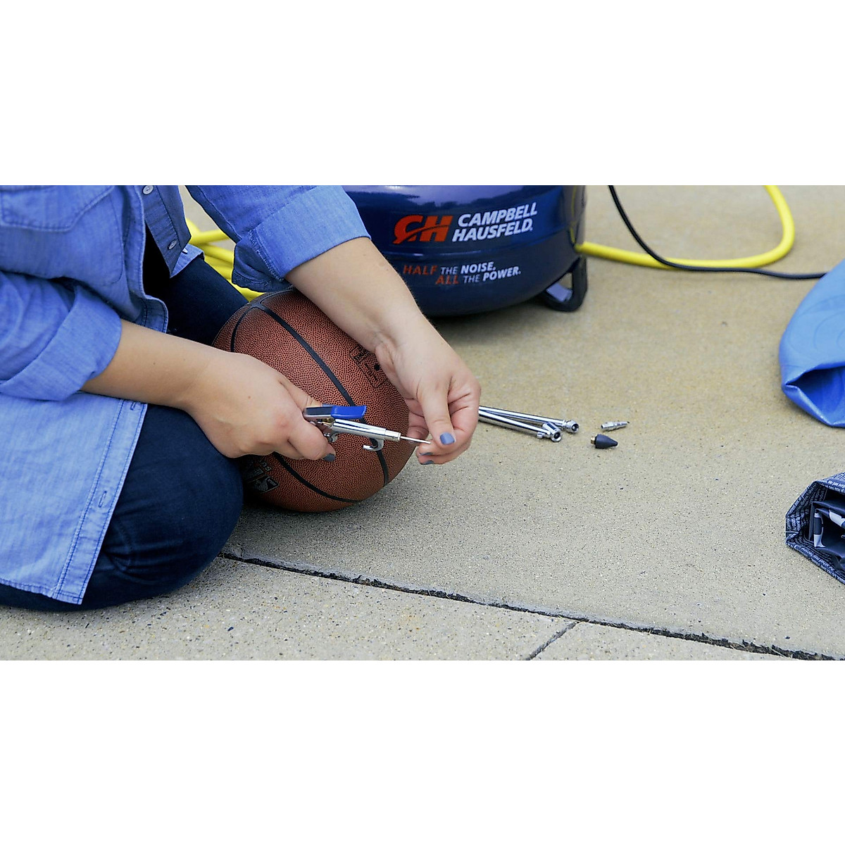 Campbell Hausfeld 10 Piece Air Hose Inflation Accessory Kit (AA961000)