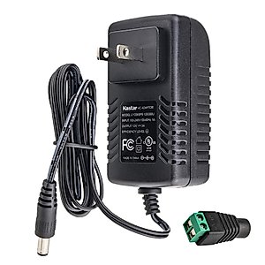 [UL Listed] Kastar 12V 3A 36W AC DC Power Supply Adapter Charger for LED Strip Light CCTV Camera Maxtor OneTouch 4 HDD 7000 3100 3200 Personal Storage 9NT2A4-500 DSA-36W1230 SD81 K01ONEPWR K01PWR3100