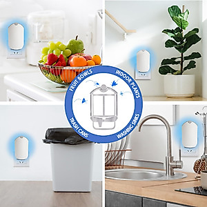 6 Pack Refill Cartridge Kit Compatible with ZEVO Plug-in Light M364 and Max, Replacement 100% Fit (6PC)