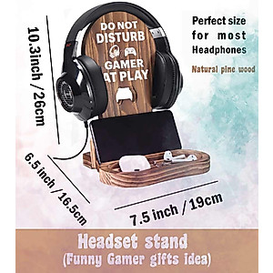 OCCdesign Gamer Gifts for Teenage Boy Men, Gamer Headset Stand for Gaming, Game Room Decoration, Gamer Gifts for Son Grandson Dad Boyfriend