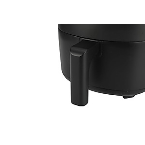 Compact 2.2 Quart Air Fryer, Non-Stick, Dishwasher Safe Basket, 1150W, Black