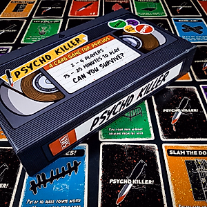 Escape Tabletop Games Psycho Killer, Fast-Paced, Hilarious and Strategic Party Game!