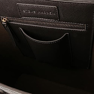 Steve Madden Womens Steve Madden KIMLOGO Tote, Tan, One Size US