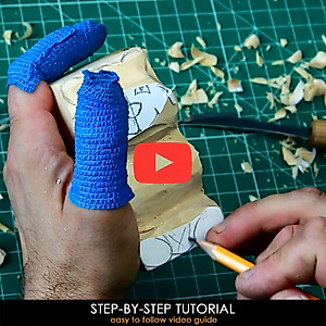 BeaverCraft Wood Carving Kit for Beginners DIY05 Wood Whittling Kit for Beginners Bear Carving Kit - DIY Hobby Craft Kids Wood Carving Kit Wood Carving Set for Adults and Teens Wood Whittling Kit