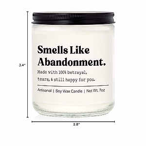 Shqiueos Retirement Gift for Woman Men Lavender Scented Candle, Farewell Gifts for Coworkers, Leaving Gifts for Boss Friends Going Away, Moving Away, Goodbye Gifts for Nurse Teacher