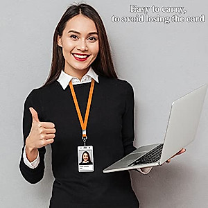 12 Pack Cruise Lanyard with ID Card Holder, Durable Lanyard with Waterproof ID Badge Holder Cruise Lanyards for ID Badges Ship Cards Carnival Sail Keys (12 Colors)