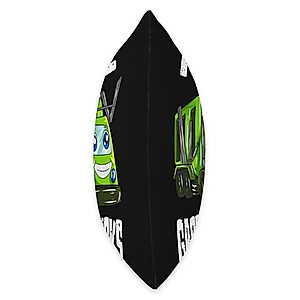 Waste Management Disposal Garbage Truck Children Offspring Garbage Collector Career Choice I Love Throw Pillow, 18x18, Multicolor