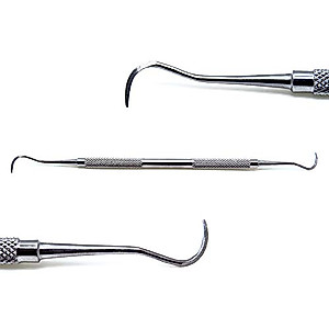 Dental Scaler Anterior Posterior New Periodontics Instrument 2 Pcs Set Sickle H6/h7, Jaquette U15/30