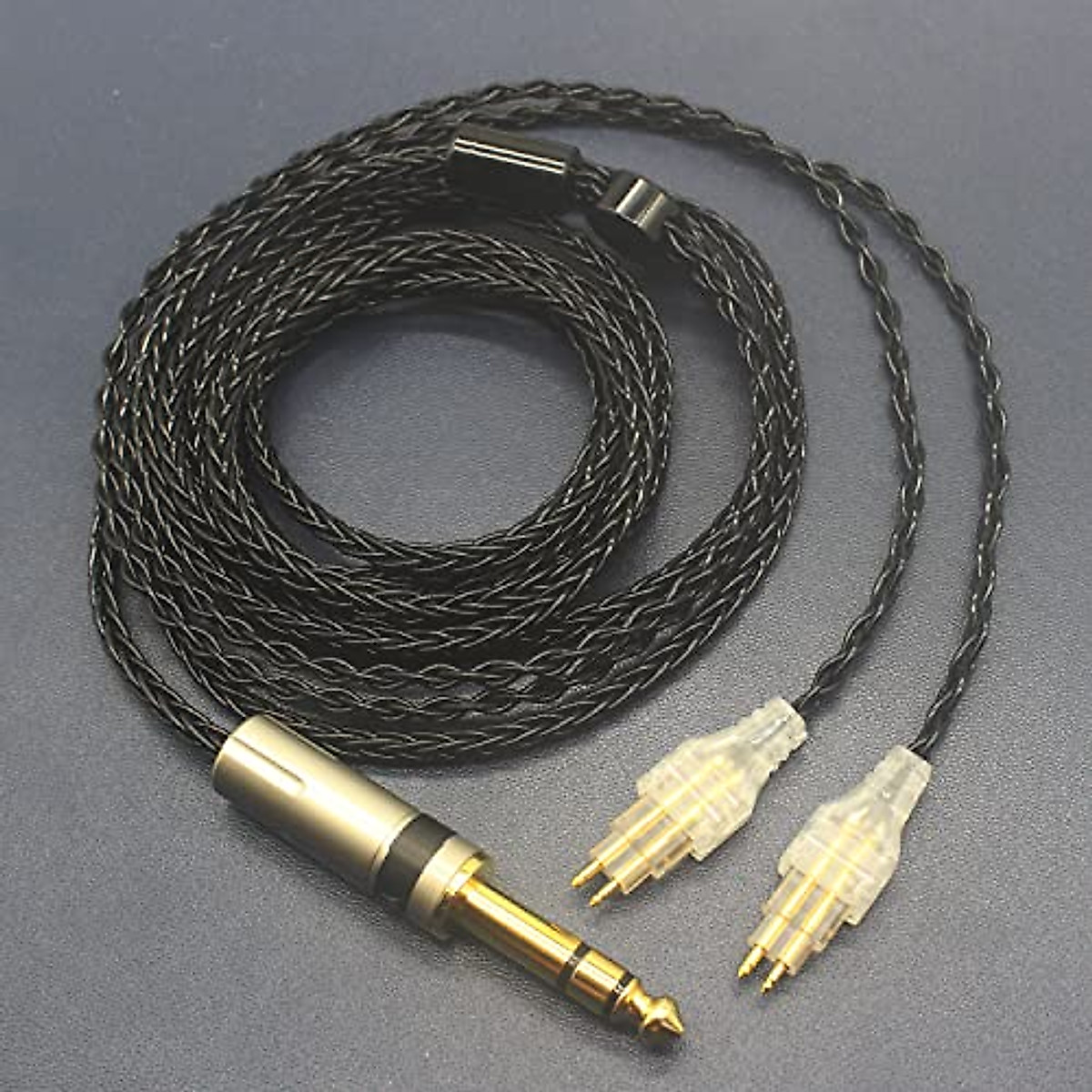 Youkamoo 6.35mm Replacement Upgrade Cable Compatible for Sennheiser HD580 HD600 HD650 HD660S HD58X HD6XX Headphones Upgrade Cable (4 ft (1.22 m))