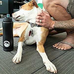Epic Vostok | Vacuum Insulated Water Bottle with Filter | USA Made Filter | Dishwasher Safe | Stainless Steel | BPA Free Water Bottle | Removes 99.9% Tap Water Contaminants | Coldest | Simple | Modern