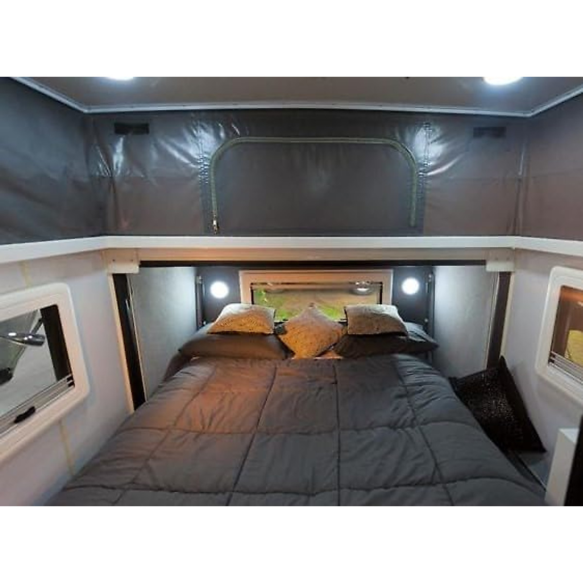 Hybrid - Off-Road Motorhome with Heavy-Duty Independent Suspension, Slide-Out Kitchen, and Sliding Fridge (6400 * 2200 * 2000)