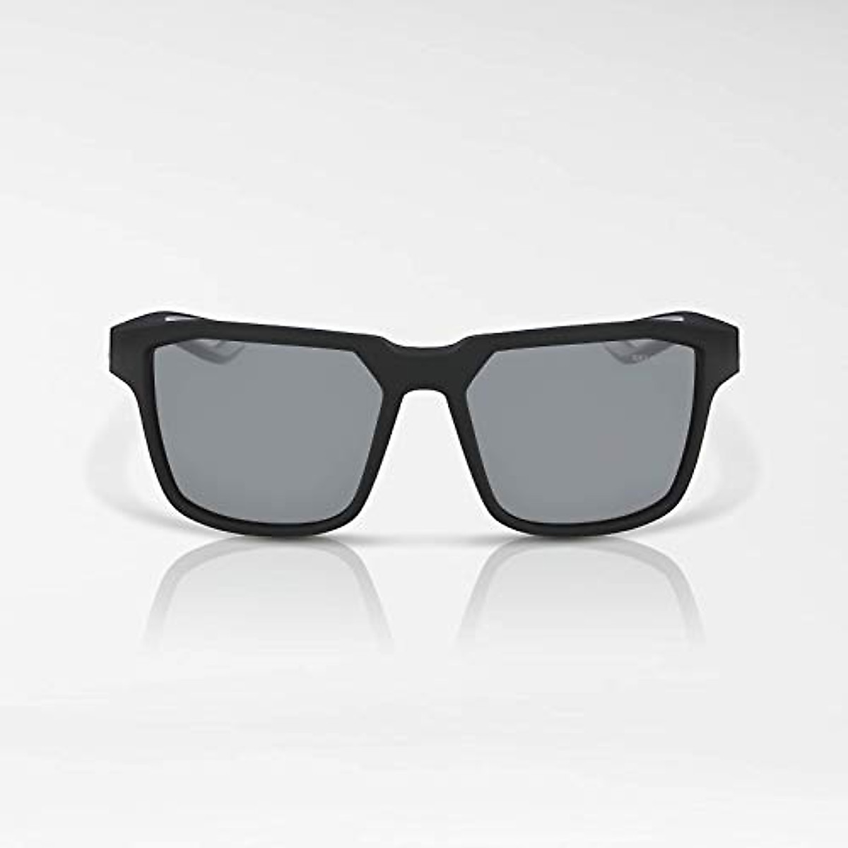 Nike Fleet Square Sunglasses, Matte Black, 55 mm