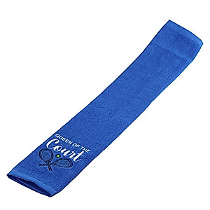 Queen of The Court Towel Tennis Player Towel Tennis Lover Towel Tennis Athletes Coach Gift (Queen of The Court T)