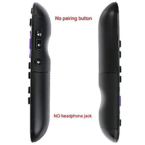 Replacement Remote Compatible with All TCL Roku TV - No Setup Required